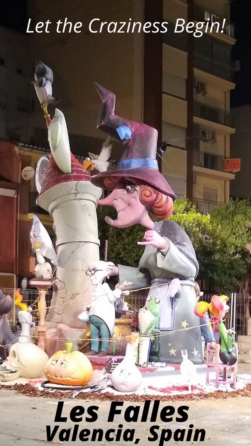 Valencia, Spain: So Excited Les Falles is Happening Now!